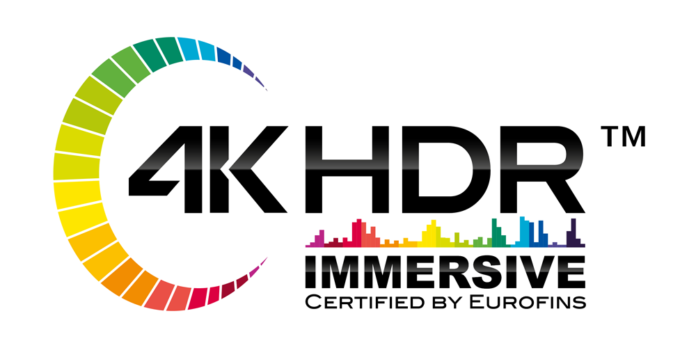 4K HDR Immersive Logo 4K HDR Immersive Logo