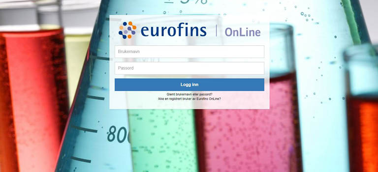 Alt du trenger fra bestilling til rapportering - Eurofins Norge